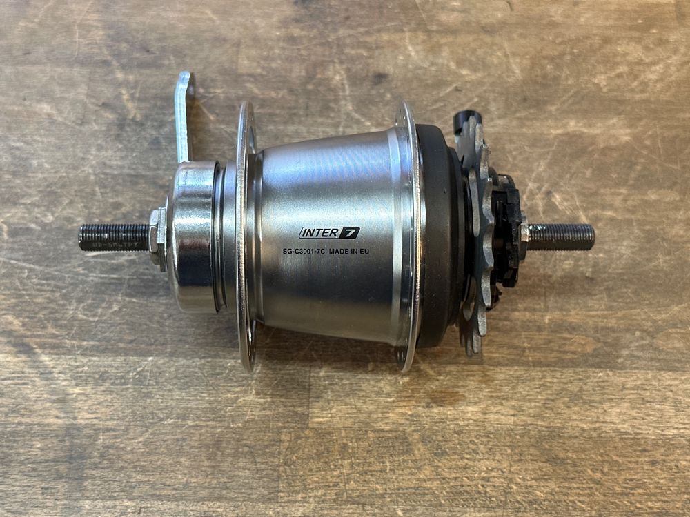 Shimano Nexus SG-C3001-7C mit Ritzel 19Z und Schalteinheit (Gebraucht ...