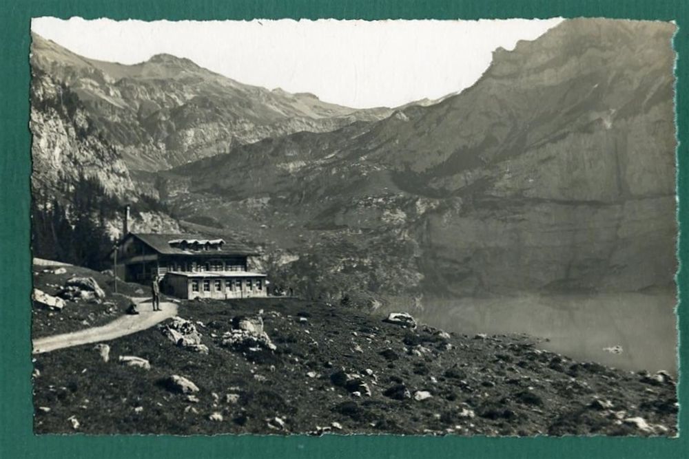 Oeschinensee mit Hotel (Gebraucht) in Sargans für CHF 1 – mit Lieferung auf Ricardo kaufen