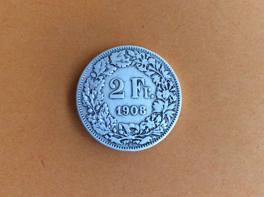 2 francs 1908 | Kaufen auf Ricardo