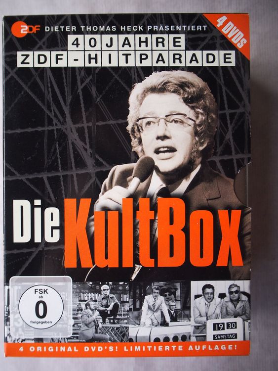 Die Kult-Box, 4 DVD, Dieter T. Heck, 40 Jahre ZDF Hitparade (Gebraucht ...