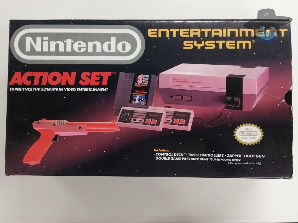 Nintendo NES Action Set + 18 Games / USA NTSC-U Version (Gebraucht) in ...