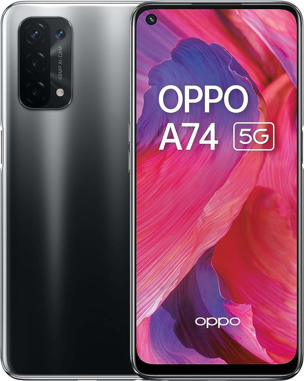 OPPO A74 5G - 6GB RAM 128GB 5000 mAh Akku, 48MP Kamera 6,5 Z | Kaufen ...