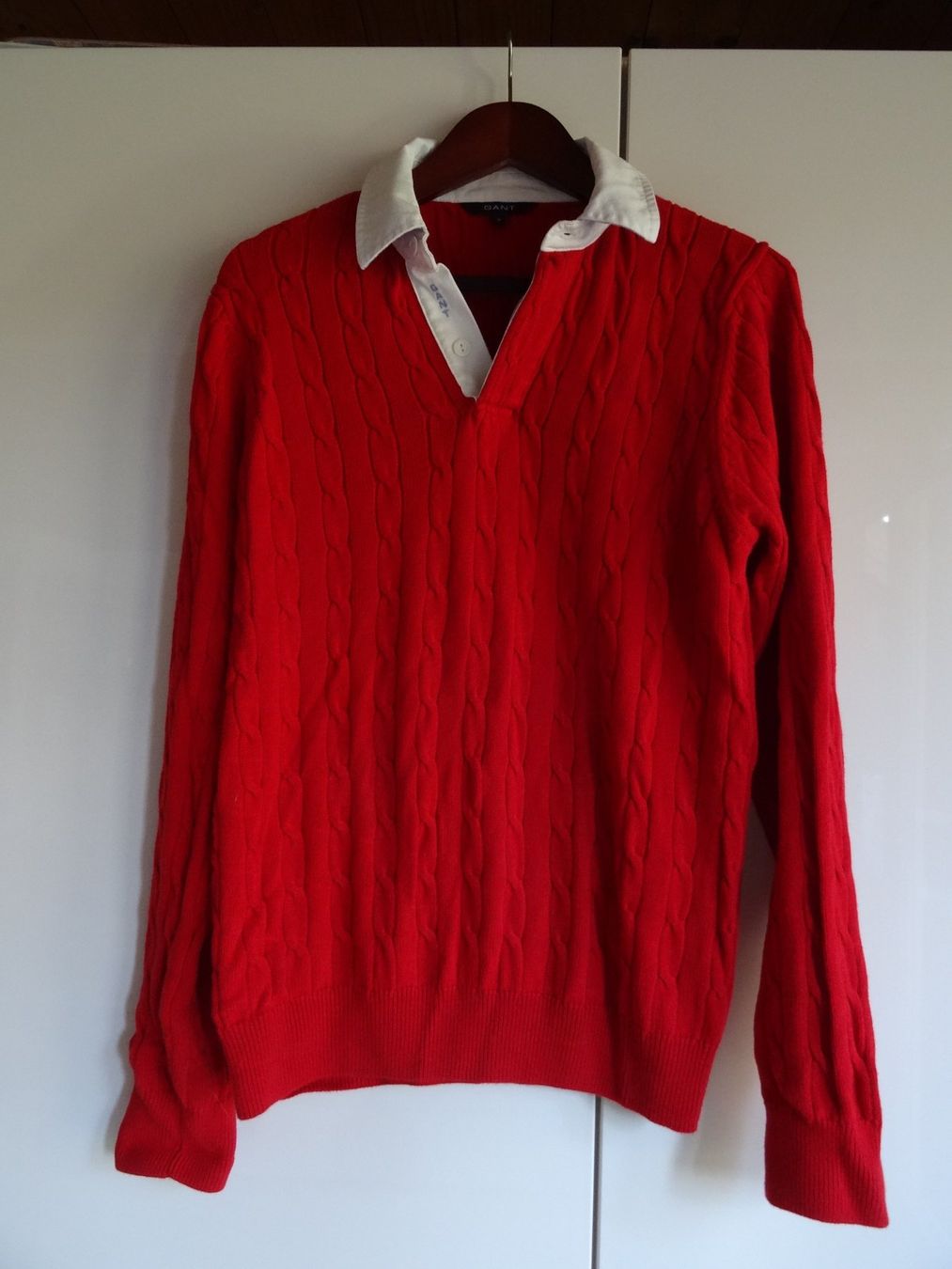 GANT Pullover roten Herrenpulli Grösse S o Dam 40 (Gebraucht) in ...