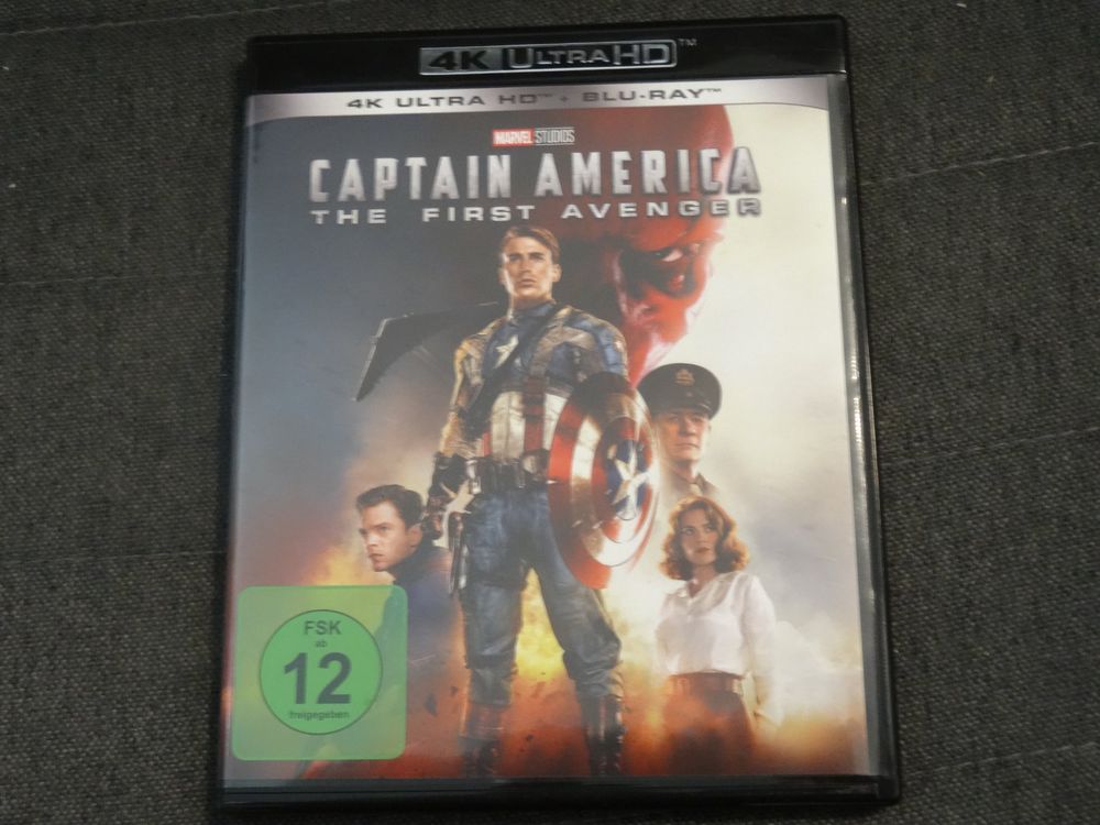 Captain America - The First Avenger 4K ULTRA HD + BLU-RAY (Gebraucht) in Olten für CHF 10 – mit ...
