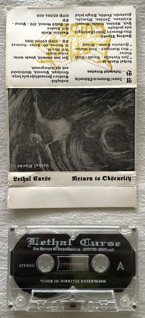 Lethal Curse – Return To Obscurity - Demo Tape 1994 - Brazil (Gebraucht ...