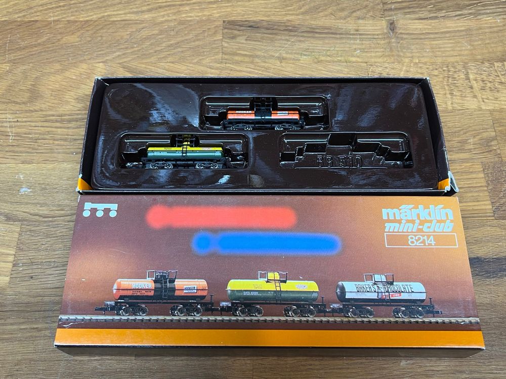 Märklin Spur Z 8214 USA-Güterwagen-Set 3 MHI | Kaufen auf Ricardo