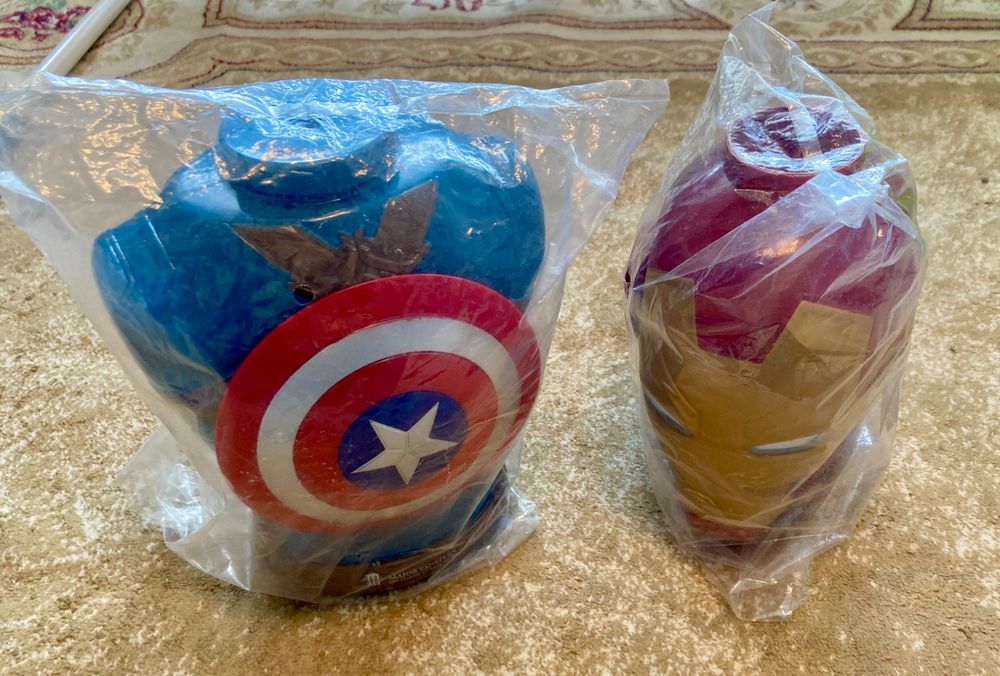 Marvel Hero Icon Drink Cup Set - Captain America Civil War (Neu und ...