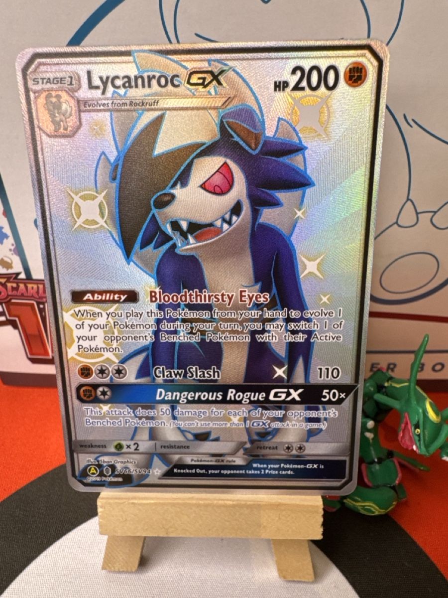 POKÉMON / Shiny Lycanroc GX / Hidden Fates (Gebraucht) in ...