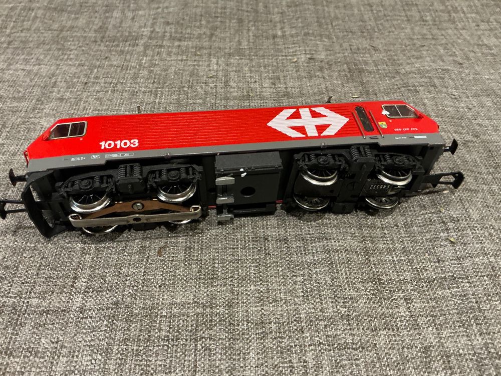 Marklin HO Lok RE 4/4 SBB CFF FFS, Rot, Top Zustand, Analog! (Gebraucht ...