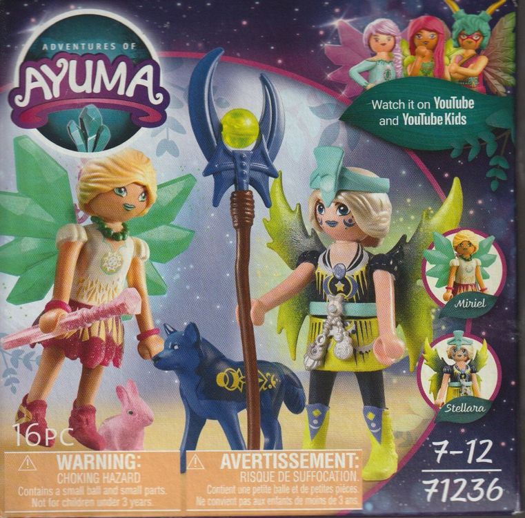 PLAYMOBIL ADVENTURES OF AYUMA 71236 MIRIEL & STELLARA FATE (Nuovo e ...