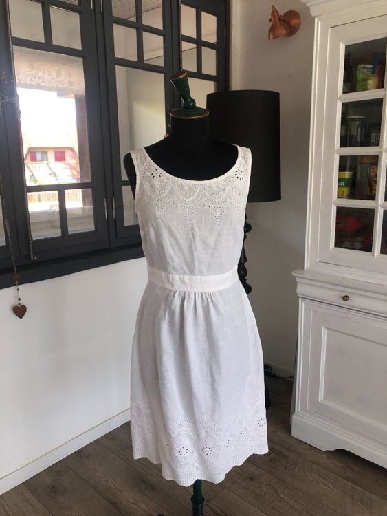 Robe lin blanc d'été Maddison | Kaufen auf Ricardo