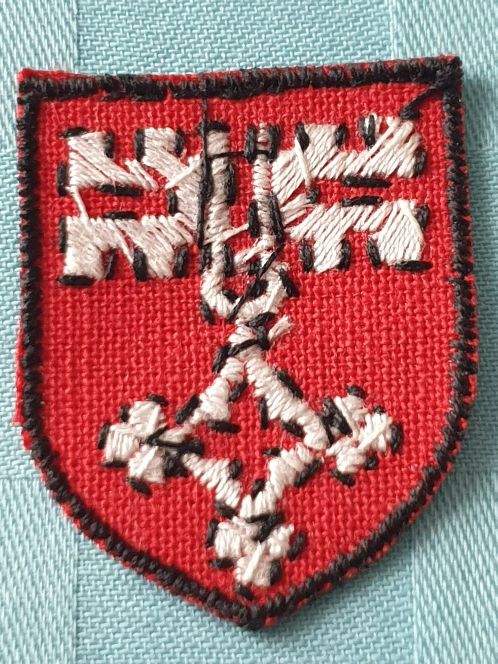Vintage Badge Wappen Kanton Nidwalden ST. GALLER STICKEREI (Gebraucht ...