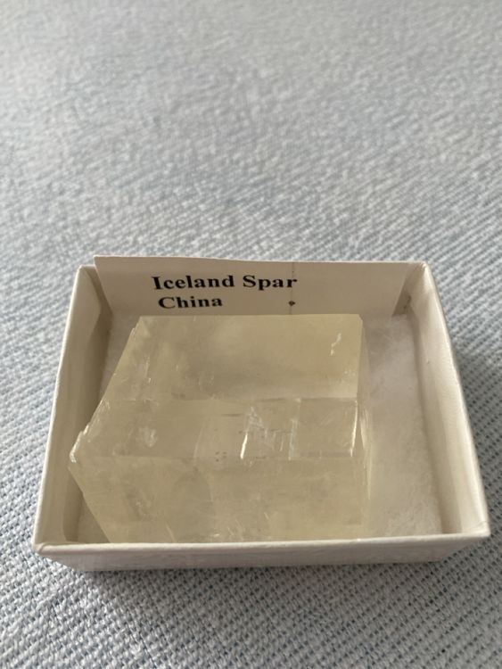 Iceland Spar, China, Quarz/Kristall (Neu (gemäss Beschreibung)) in ...