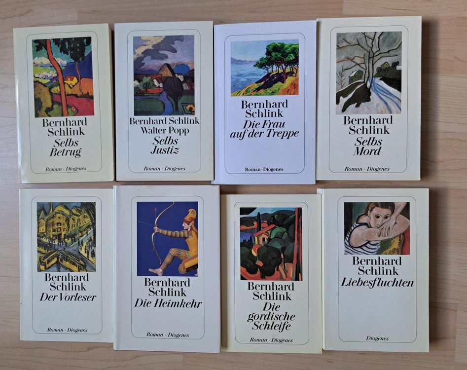 8x Bernhard Schlink Romane diogenes (Gebraucht) in Basel für CHF 10 ...
