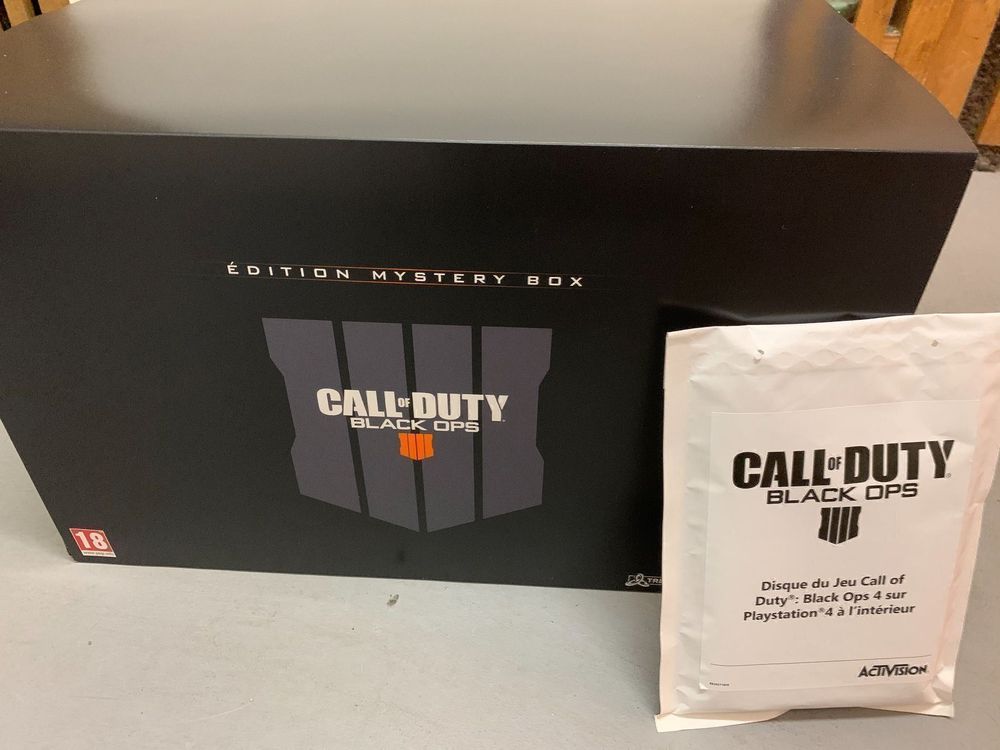 PS4 Black Ops 4 + Mystery Box NEU FR/EN (Neu und originalverpackt) in ...