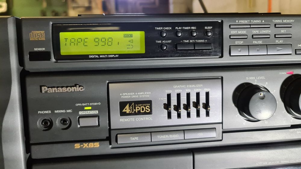 Panasonic RX-DT680 Boombox / Ghettoblaster-Radiorekorder (Gebraucht) in ...
