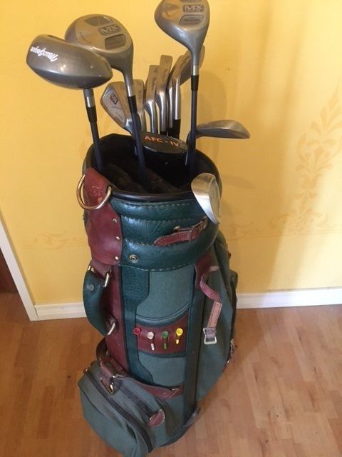 Golf Set Mac Gregor mit Vintage Style Golf Club Tragtasche | Kaufen auf Ricardo