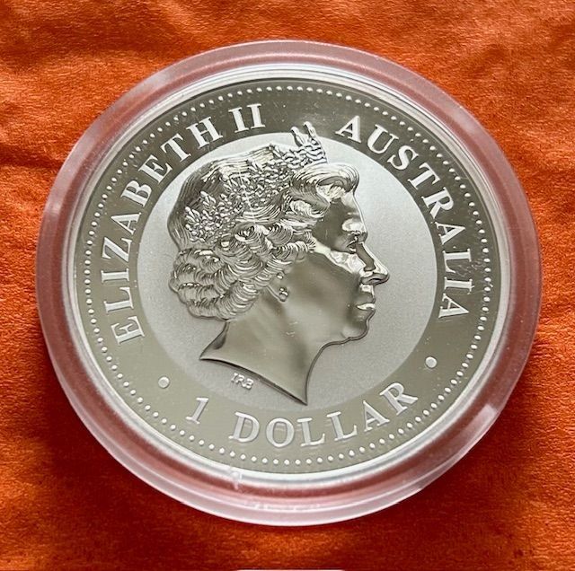 1 Unze Australien Lunar I Schwein Col. 2007 (Neu (gemäss Beschreibung ...