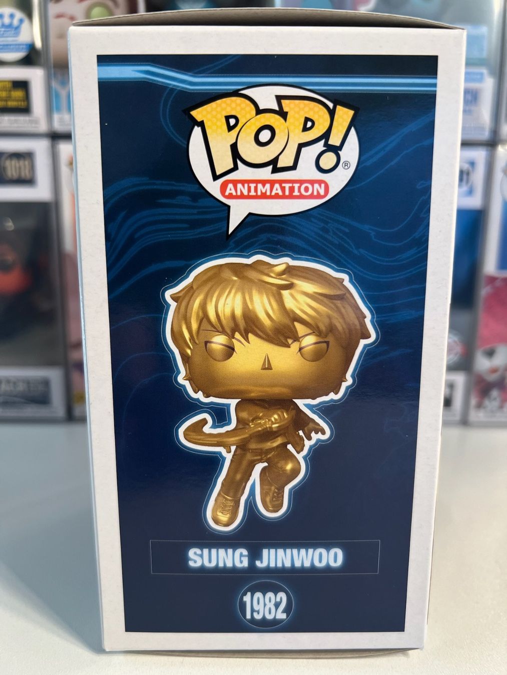 Funko POP! Animation Solo Leveling Sung Jinwoo (Gold) Limit (Neuf avec ...