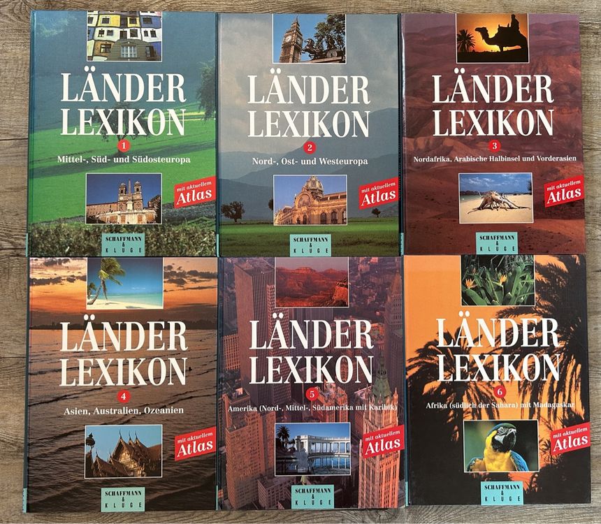 Länder Lexikon Schaffmann&Kluge 6 Bände | Kaufen auf Ricardo