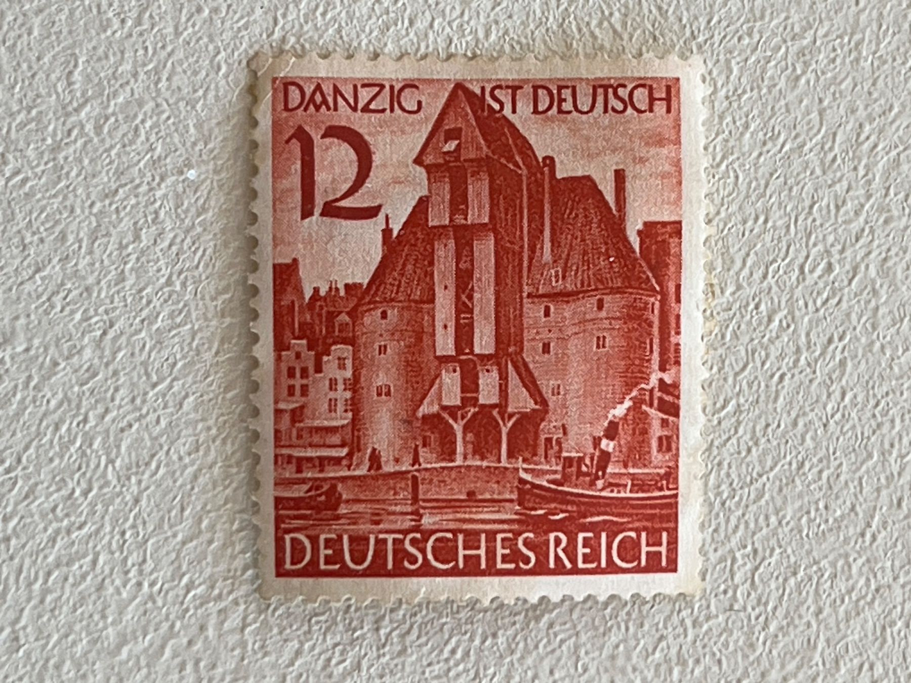 DR - Deutsche Reich / 3° Reich / Briefmarke (Gebraucht) in Chiasso für ...