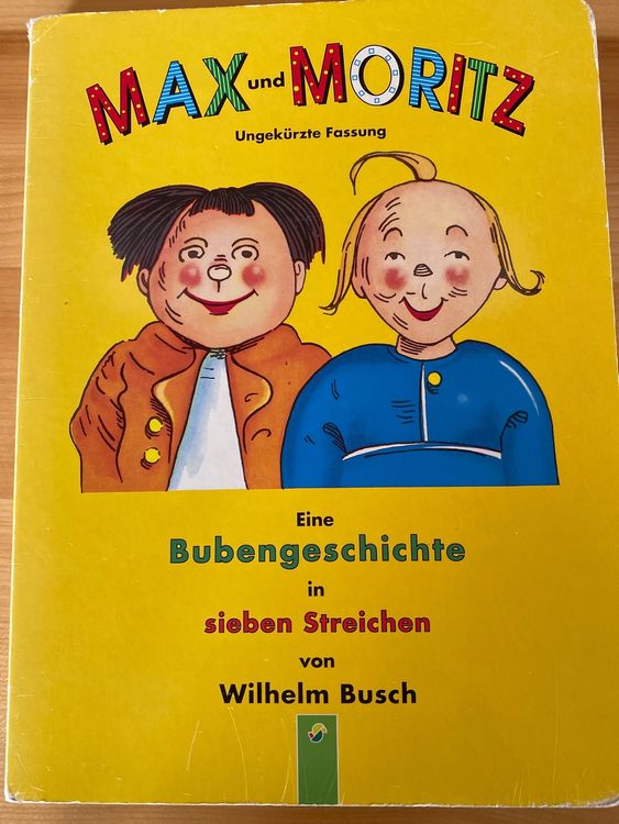 Max und Moritz Geschichte von Wilhelm Busch 7 Streiche | Kaufen auf Ricardo