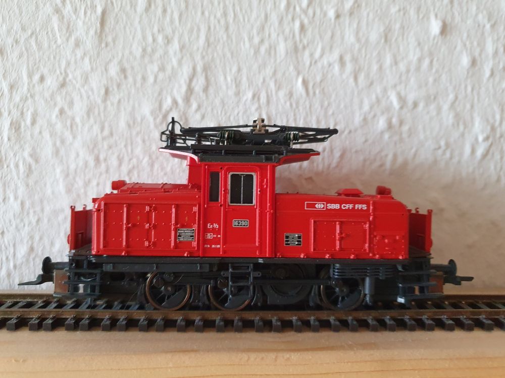 ROCO 41405: SBB Ee 3/3 Rangierlok DIGITAL m. Elektrokupplung (Neu und originalverpackt) in ...