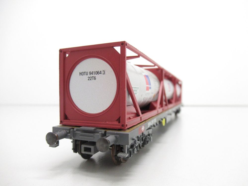 HAG 397 SBB Tankcontainerwagen AC H0 | Kaufen auf Ricardo