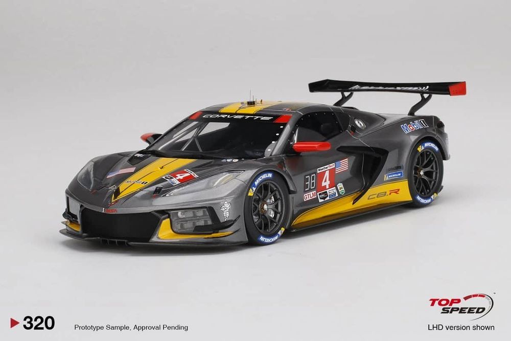 Chevrolet Corvette C8R #4 Marcel Fässler "Daytona" 2020 1:18 (Neu und ...