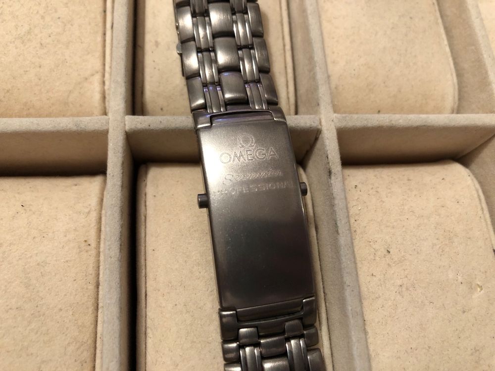 Original Bracelet Omega Seamaster en titane 1504-826 neuf | Kaufen auf ...