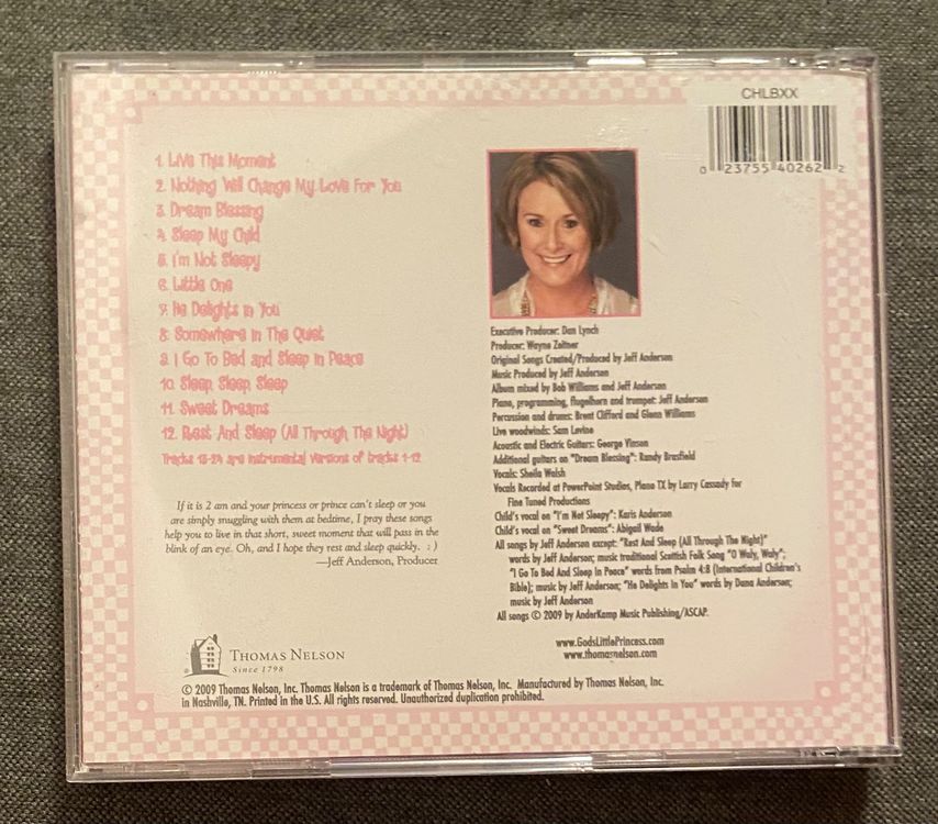 Sheila Walsh CD God's Little Princess Lullabies (Gebraucht) in Luzern ...