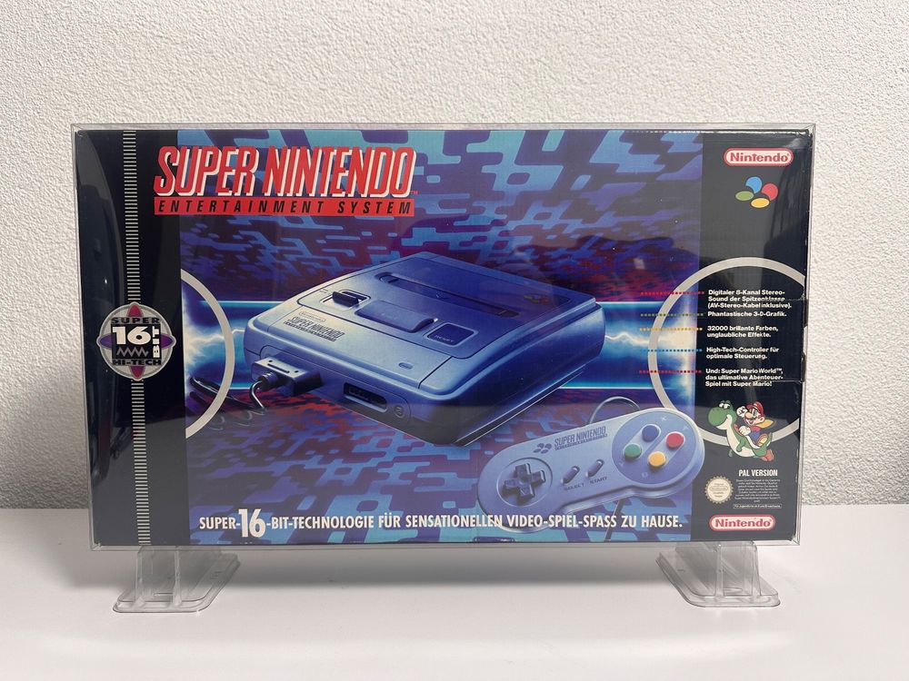 Nintendo Snes Big wie neu super Zustand mit Ovp ab 1.- (Neu (gemäss ...