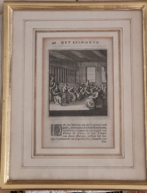 Antiker Kupferstich von 1719, Joannes Pauli Amsterdam Hollan (Gebraucht ...