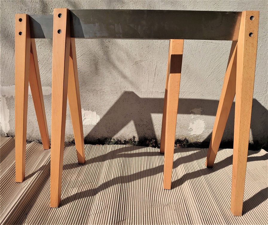 2 Tischböcke, Taurus, Nils-Holger Moorman | Kaufen auf Ricardo