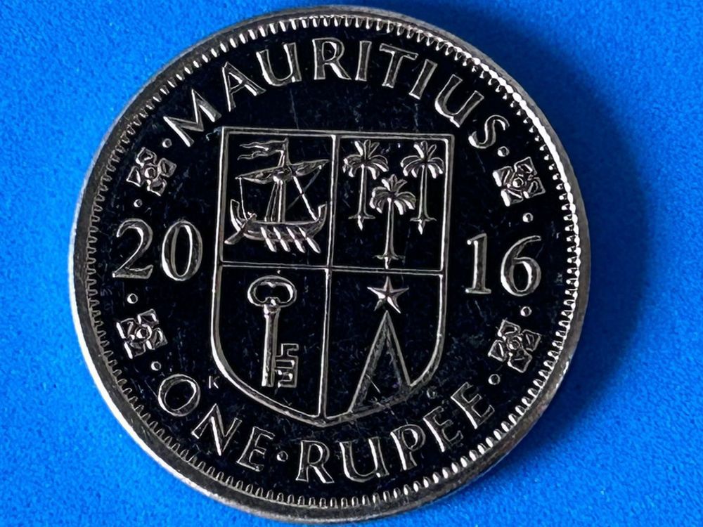 Mauritius - 1 Rupee 2016 (Gebraucht) in für CHF 1 – mit Lieferung auf ...