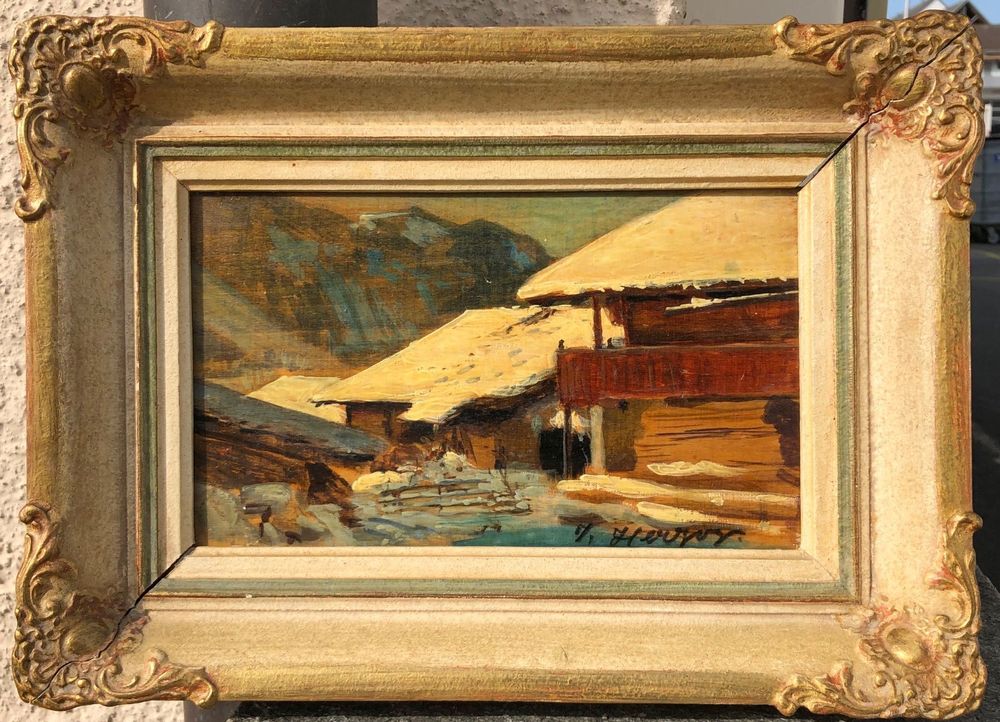 Jakob Herzog (1867-1959) Orig. Gemälde | Kaufen auf Ricardo