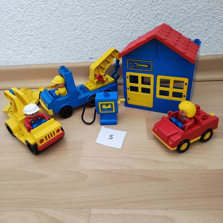 LEGO Duplo aus den 80/90er Jahren - div. Werkstatt - SET 5 (Gebraucht ...