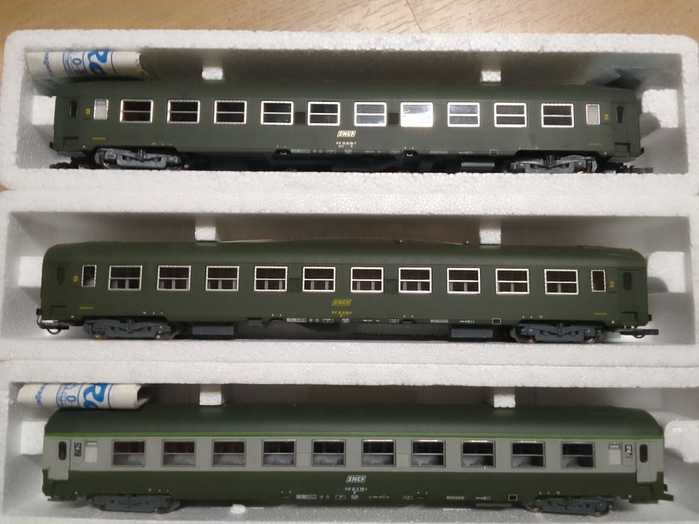SNCF Reisezugwagen 3er Set, Top Zustand, Rarität! (Gebraucht) in Aarau ...