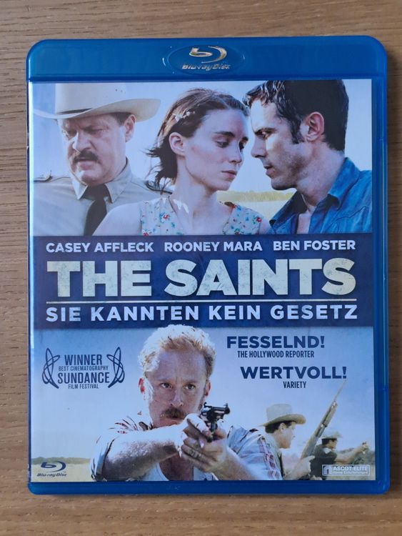 Bluray The Saints, Casey Affleck, Rooney Mara & Ben Foster (Neu (gemäss Beschreibung)) in ...