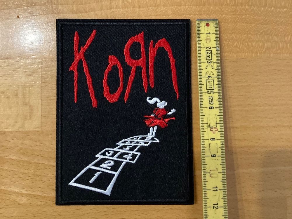 Korn Patch Sticker Aufnäher Metal Rock Band 4 (Neu (gemäss Beschreibung ...
