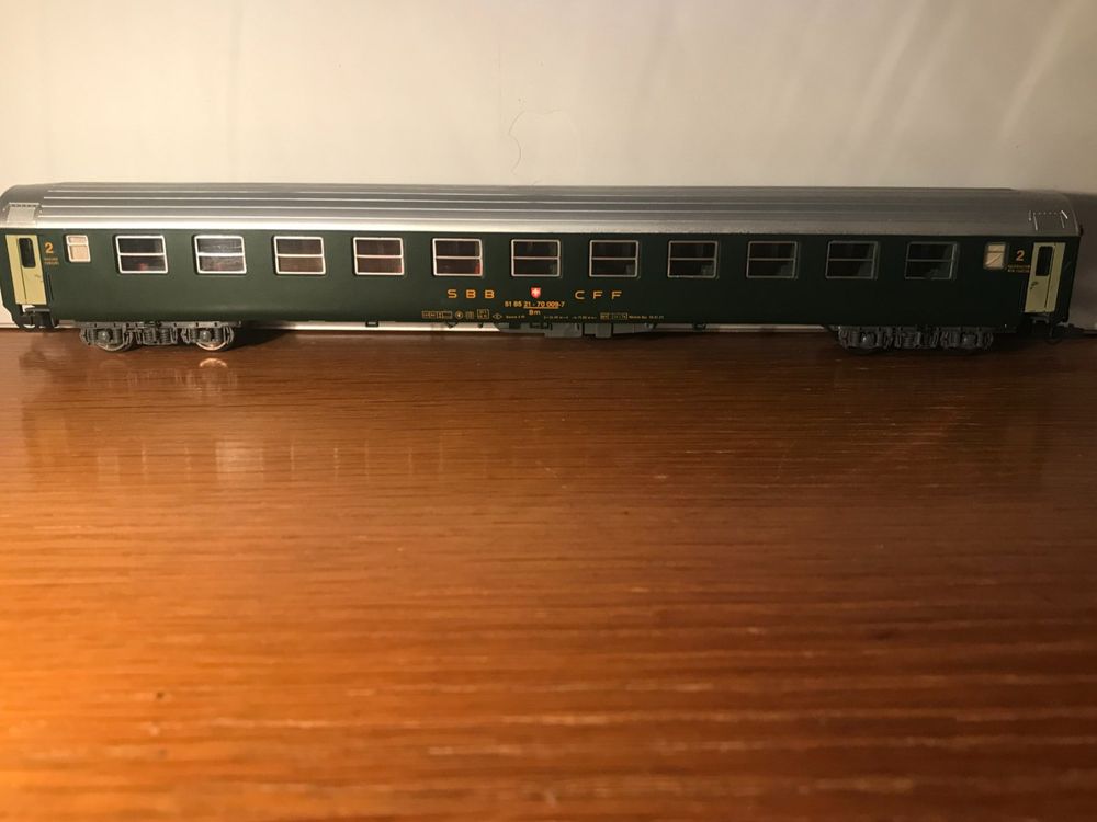 Jouef SBB RIC-Wagen 2. Kl. (Gebraucht) in Luzern für CHF 10 – mit Lieferung auf Ricardo kaufen