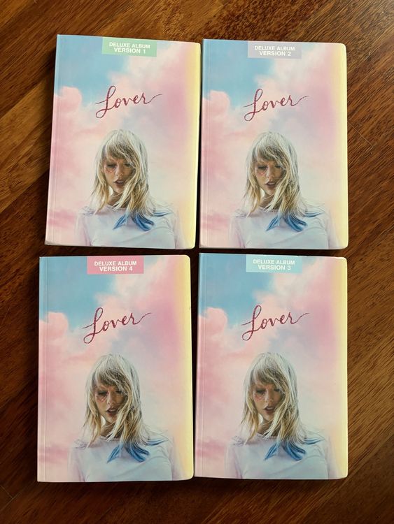 Taylor Swift Lover Deluxe Album CD Version 1-4 Bundle (Neu (gemäss ...