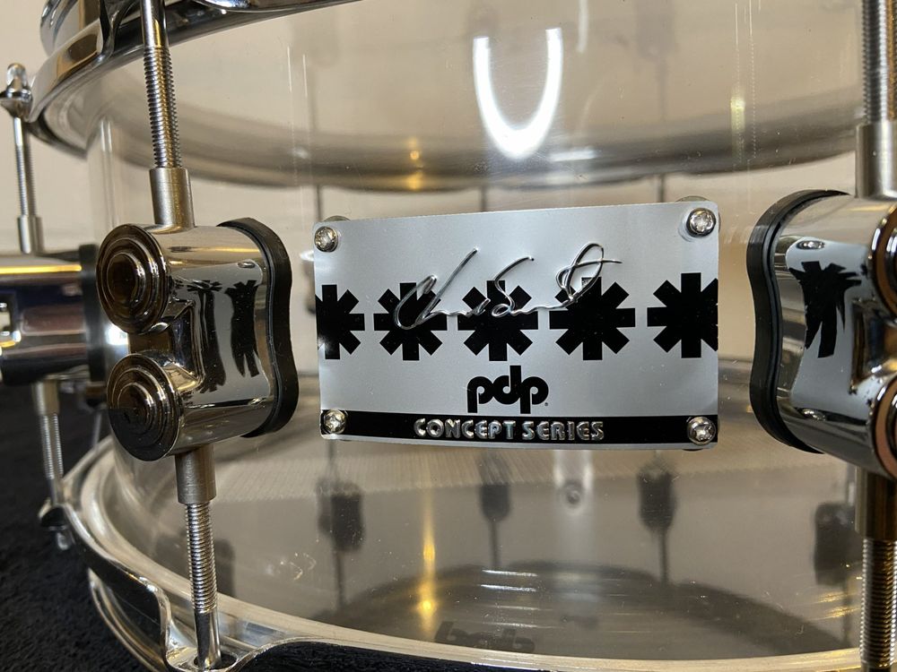 Chad Smith Signature Acryl Snaredrum (Neu (gemäss Beschreibung)) in ...