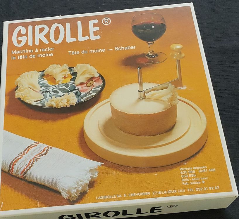 Original Girolle für Tête de Moine Käse - Neuwertig! (Neu (gemäss ...