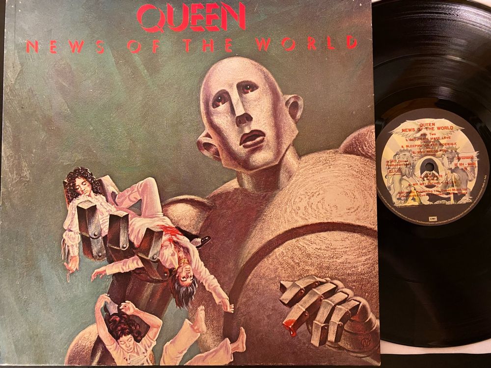 Queen – News Of The World [LP IT 1977] (Gebraucht) in Tamins für CHF 15 – mit Lieferung auf ...