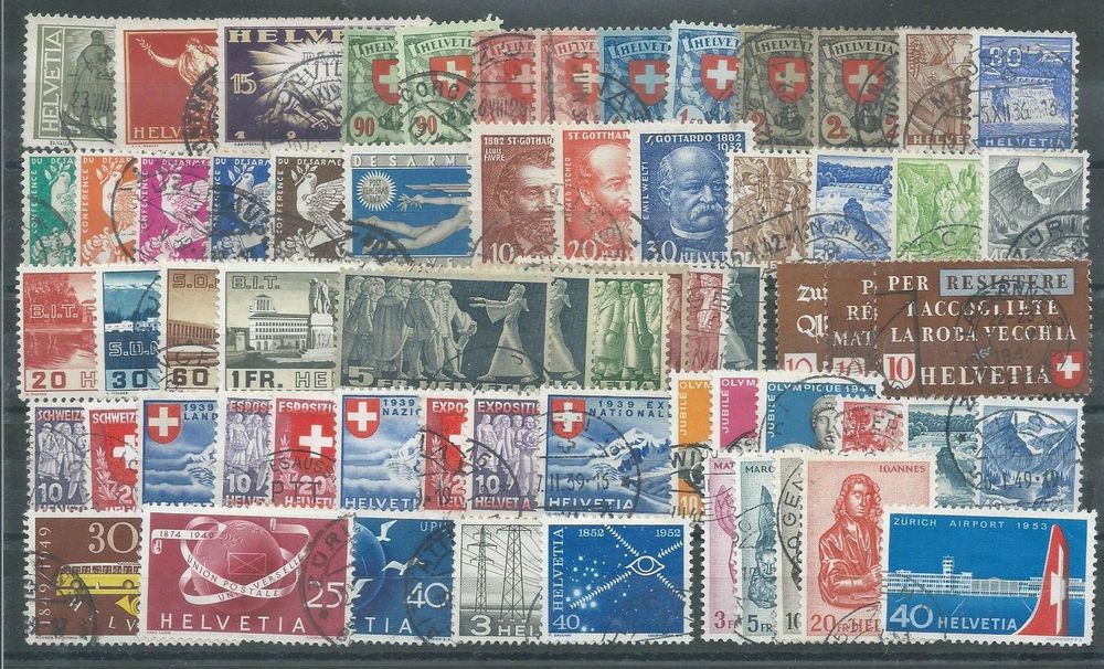 Sammlung Schweiz ab 1919 (Gebraucht) in Mönchaltorf für CHF 3 – mit Lieferung auf Ricardo kaufen