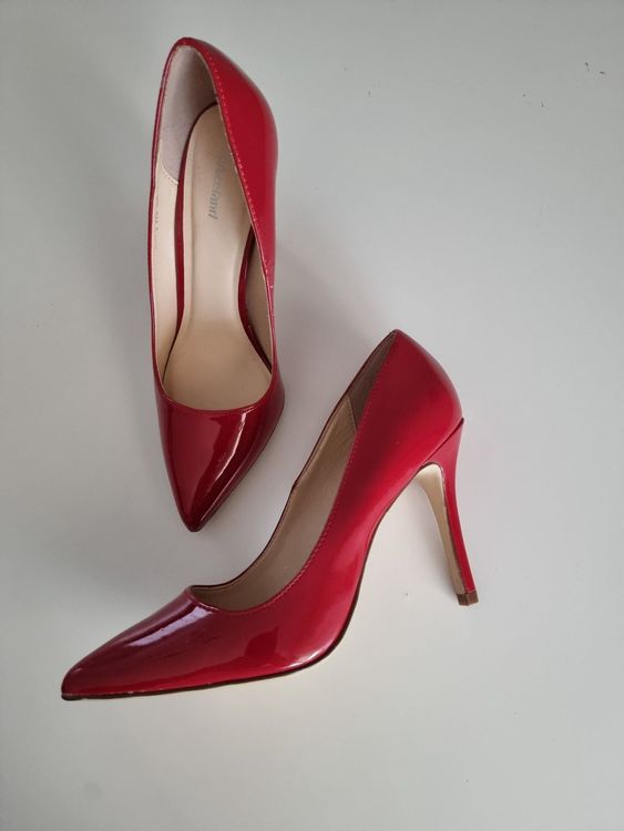 Rote Lack Pump Gr 37 ab 1.-Fr (Neu (gemäss Beschreibung)) in Birr für ...