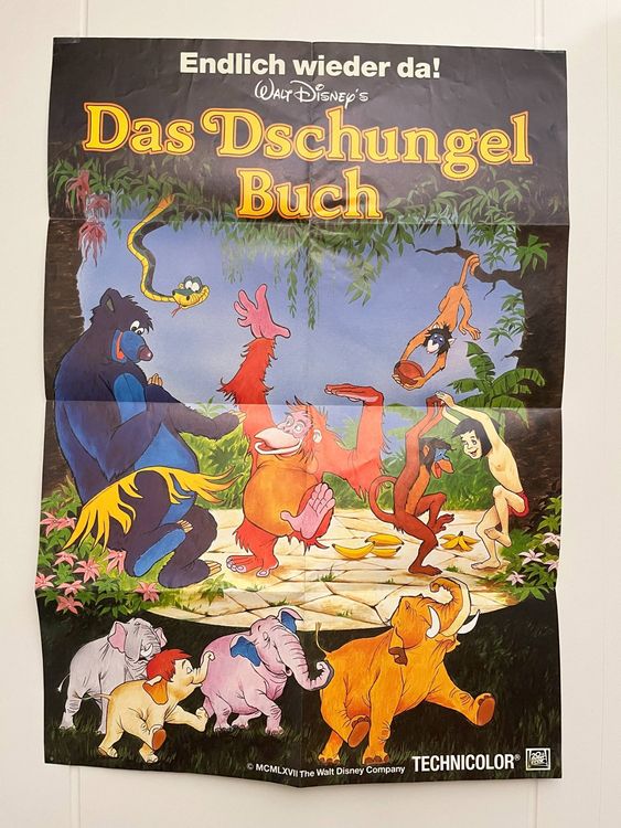 Original Filmposter "Das Dschungelbuch" (Gebraucht) in Luzern für CHF 1 – mit Lieferung auf ...