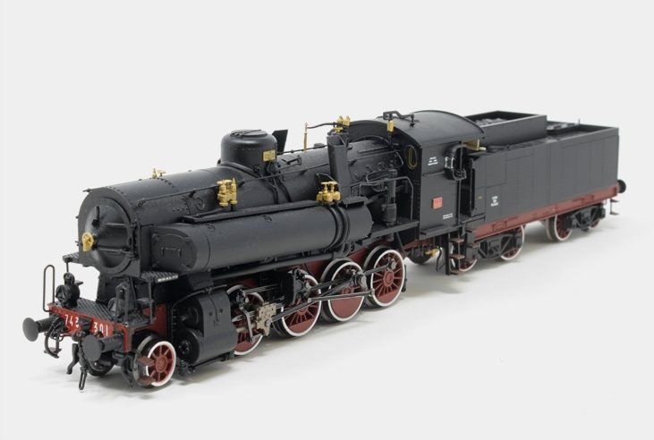 Rivarossi H0 HR 2078: Lok FS Gr.743, "Franco Crosti" 1:87 (Neu und ...
