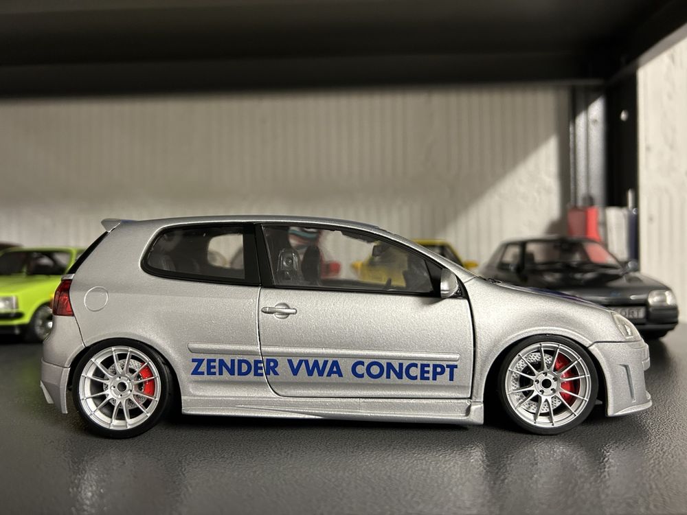 VW Golf 5 Zender Modellauto Tuning Rarität (Neu (gemäss Beschreibung ...